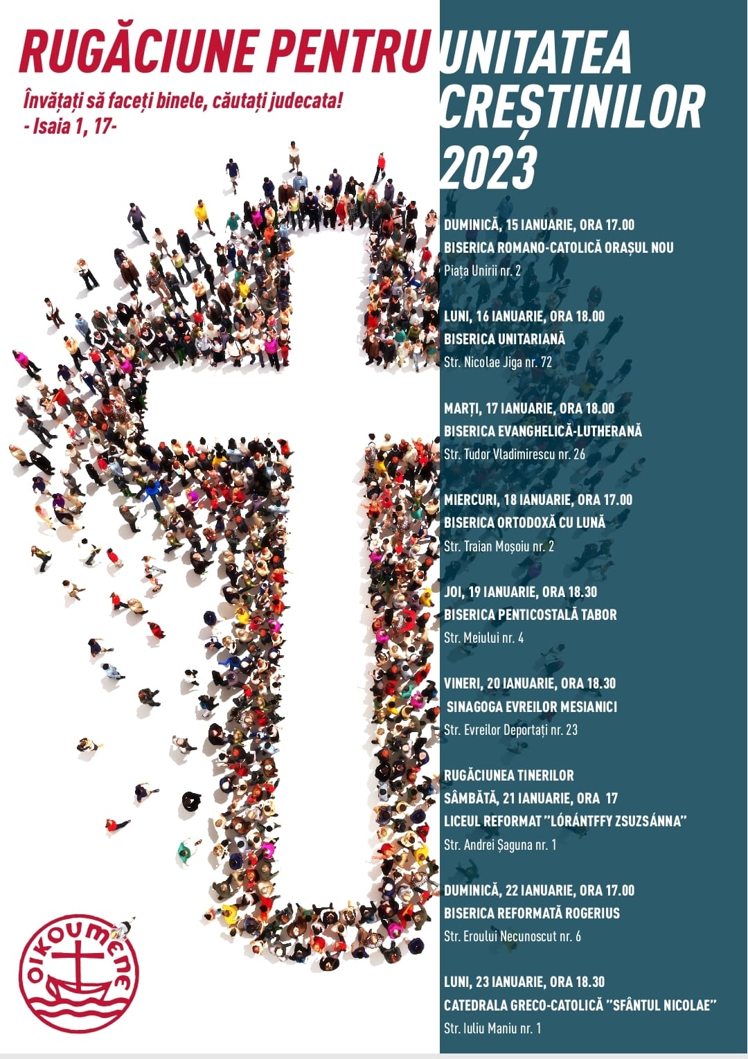 Octava de Rugăciune pentru unitatea creștinilor - Episcopia Greco ...